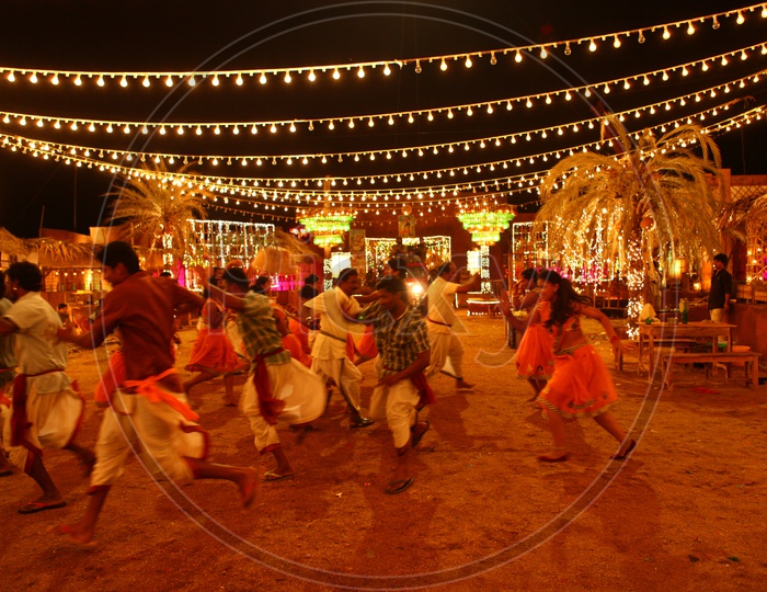 Image of Villagers Running in Panic For an Ambush-NV183511-Picxy