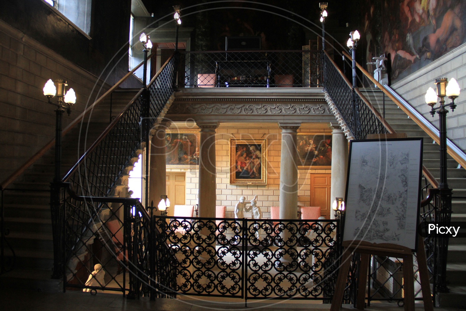 Burghley House Hell Staircase