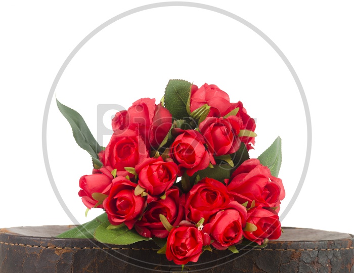 Image of Red Roses display for Valentine's Day-EE646968-Picxy