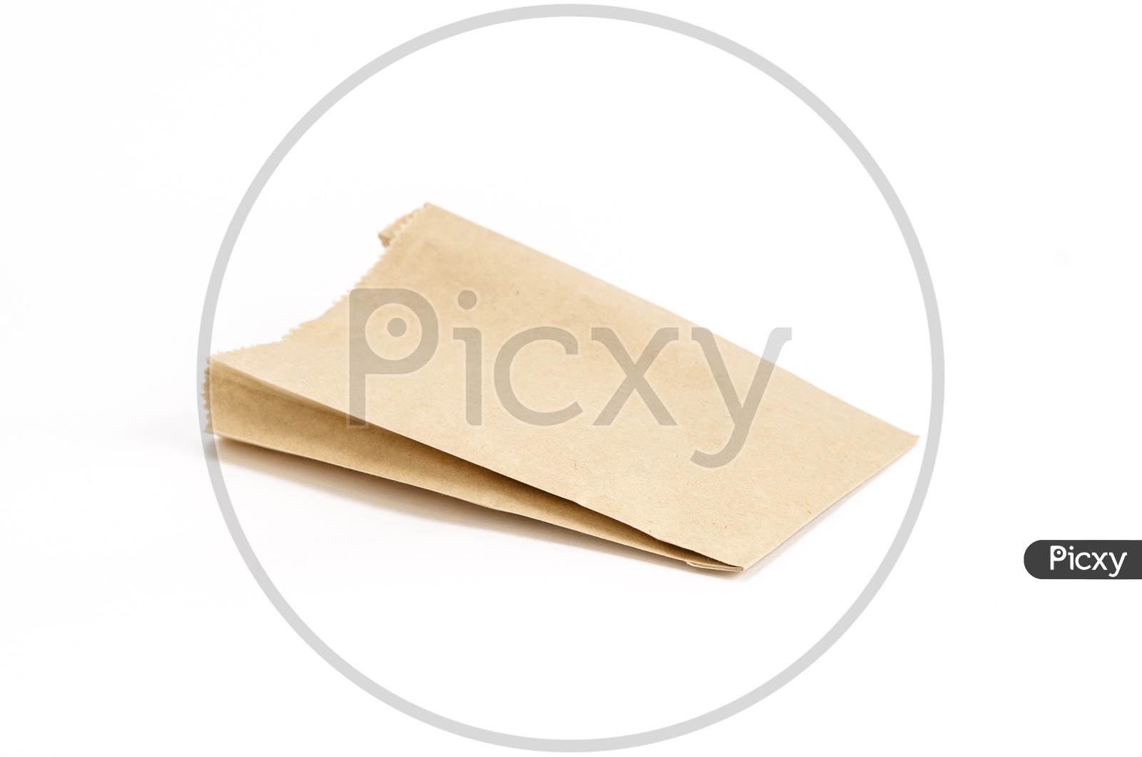 Image of A Brown paper bag folded-GG960686-Picxy