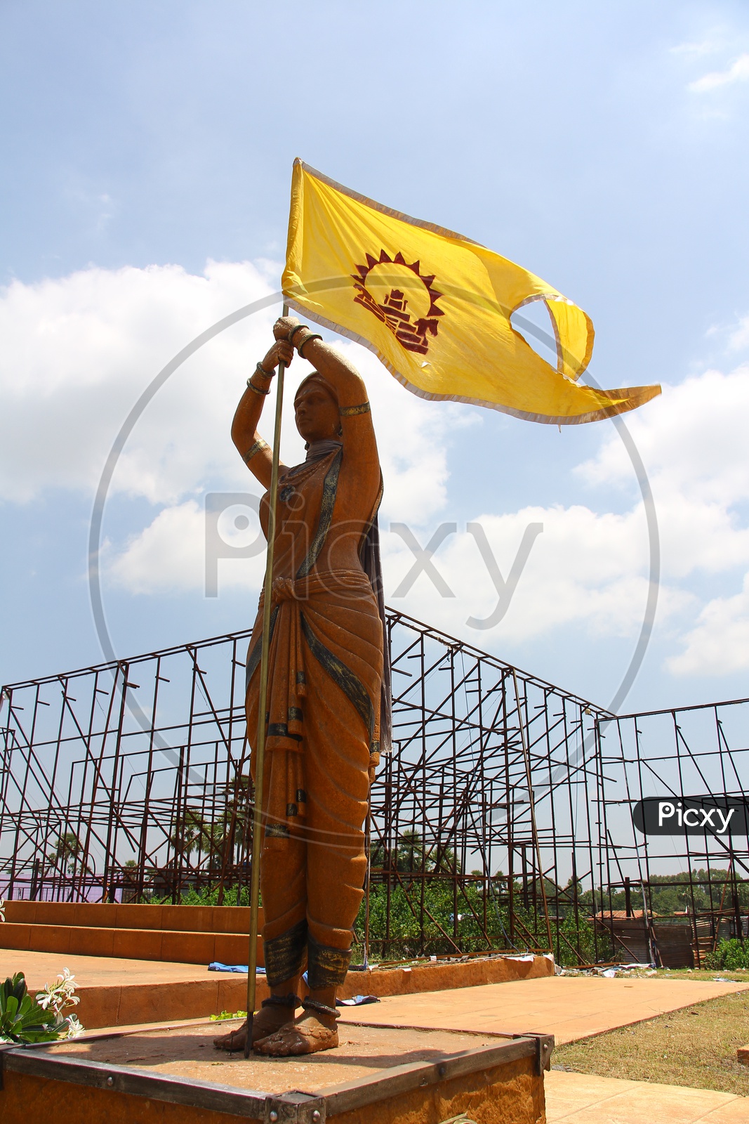 Image of Bahubali Movie Mahismathi Kingdom Sets In Ramoji Film City ...
