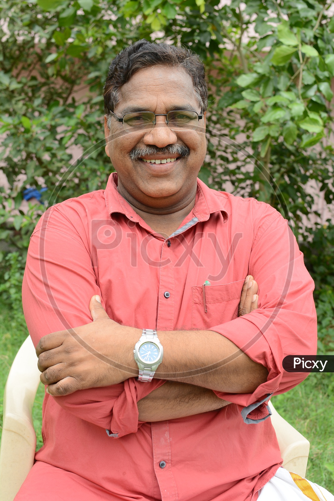 Image of Portrait Of Goreti Venkanna, Telangana Folk Singer-UT102595-Picxy