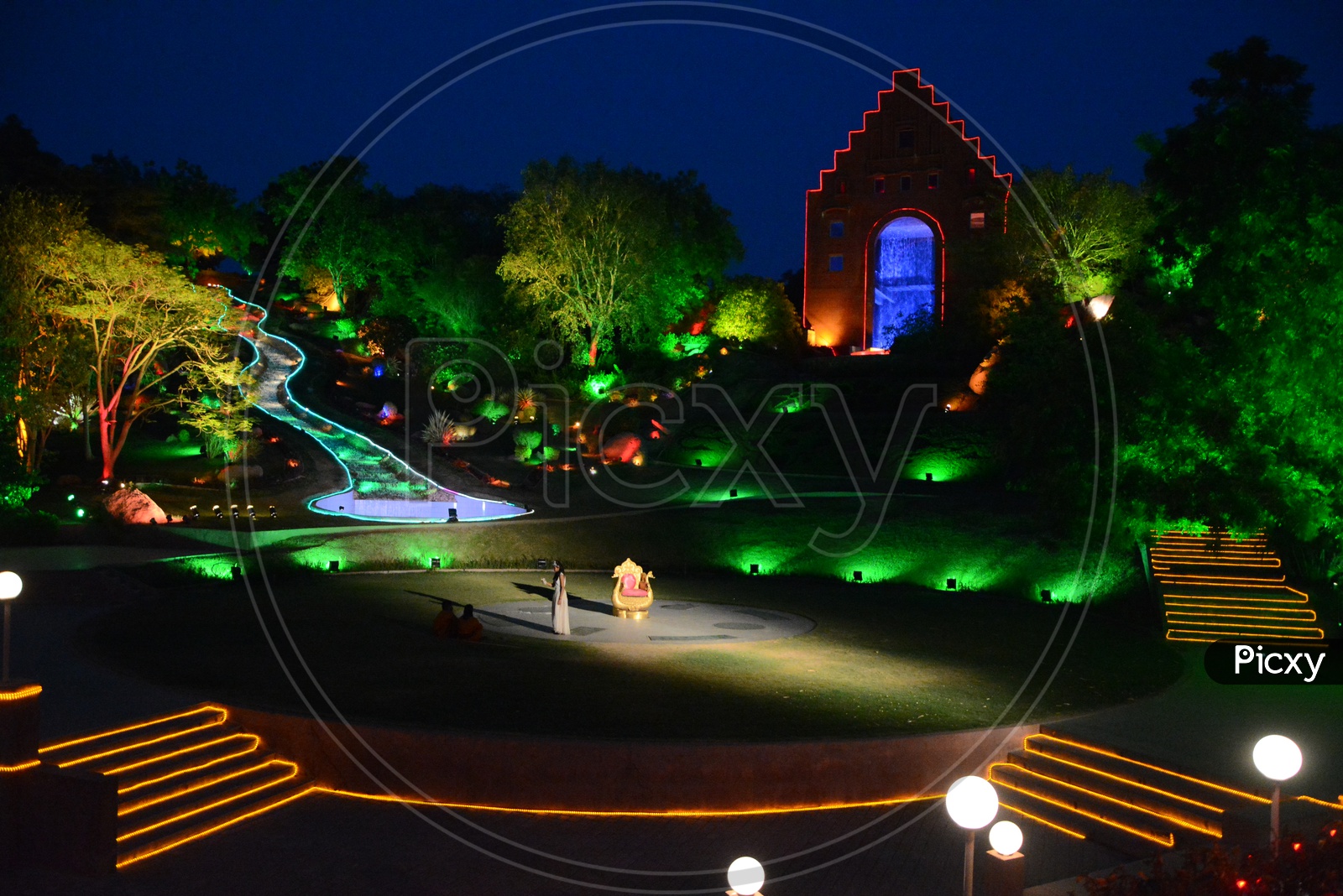 Light Show in Ramoji Film City