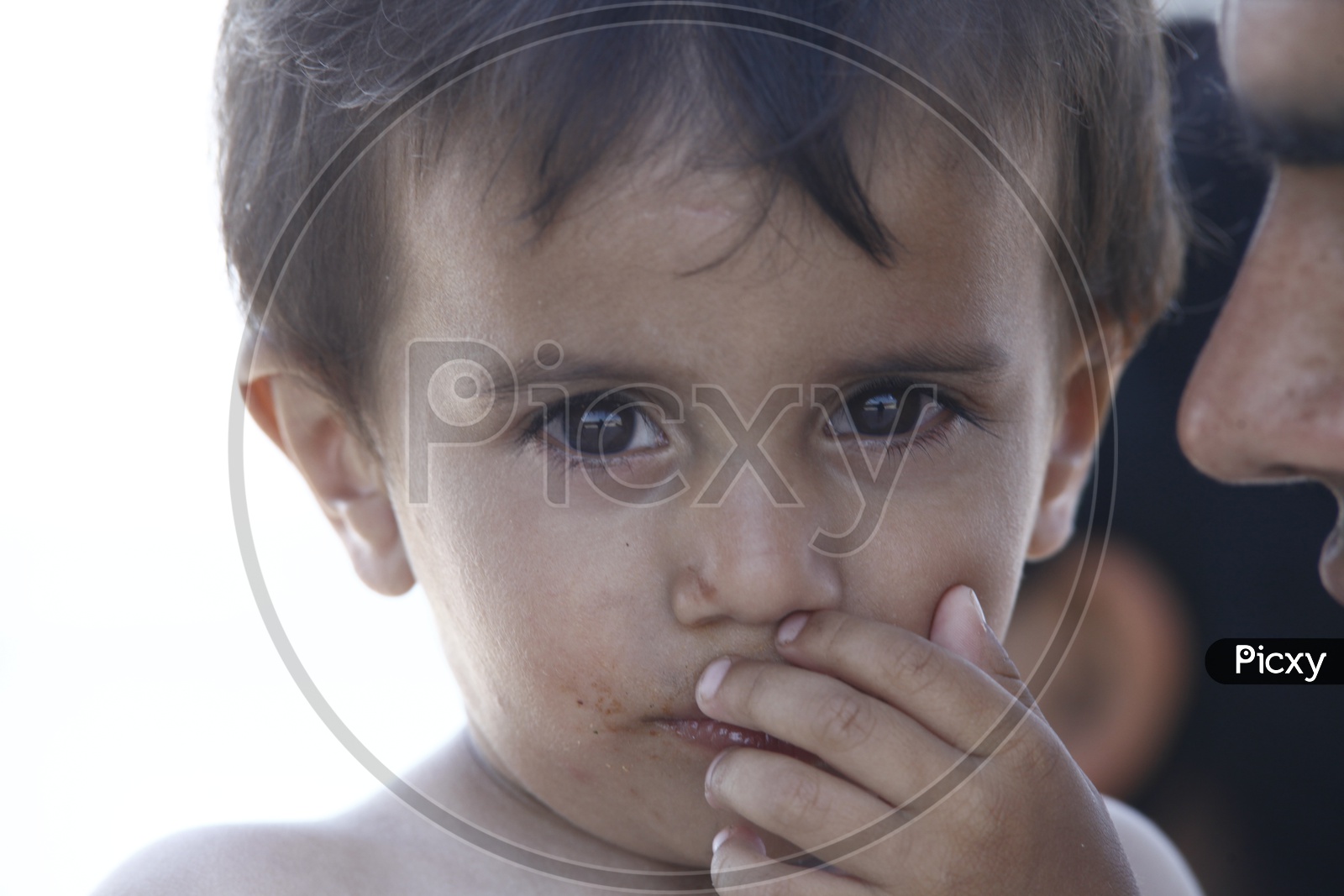 Image of Innocent boy child eyes-RS251111-Picxy
