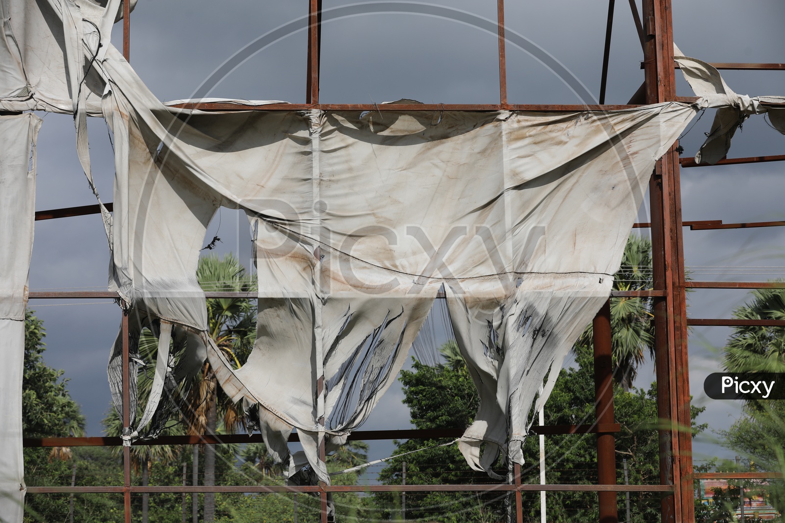 Image of Torn Billboard-GJ607112-Picxy