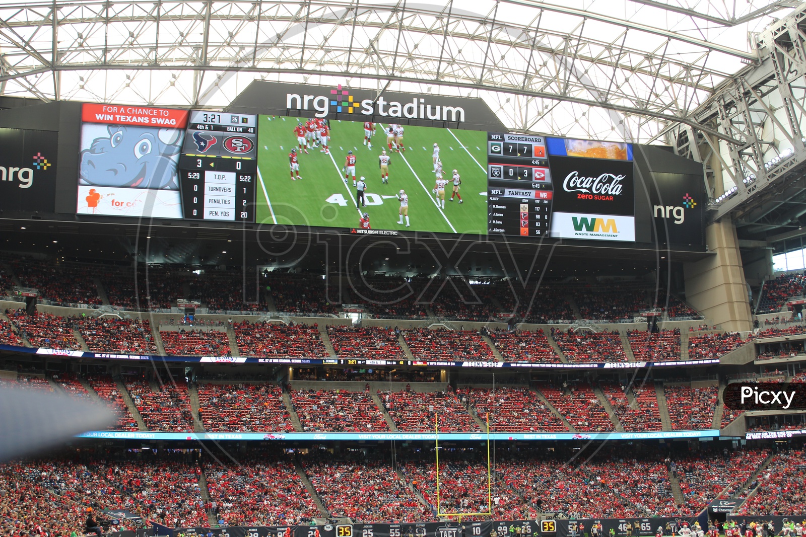 Reliant Stadium Screen