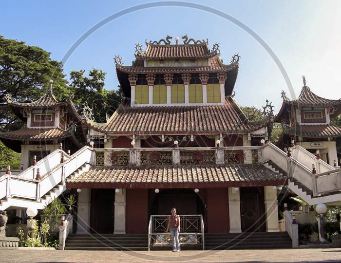 Image of Ma-Cho Temple In San Fernando On The Philippines January 3 ...