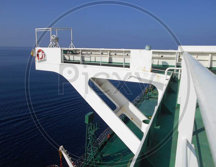 Image of View From The Bridge Wings Of A Ship-OB781859-Picxy