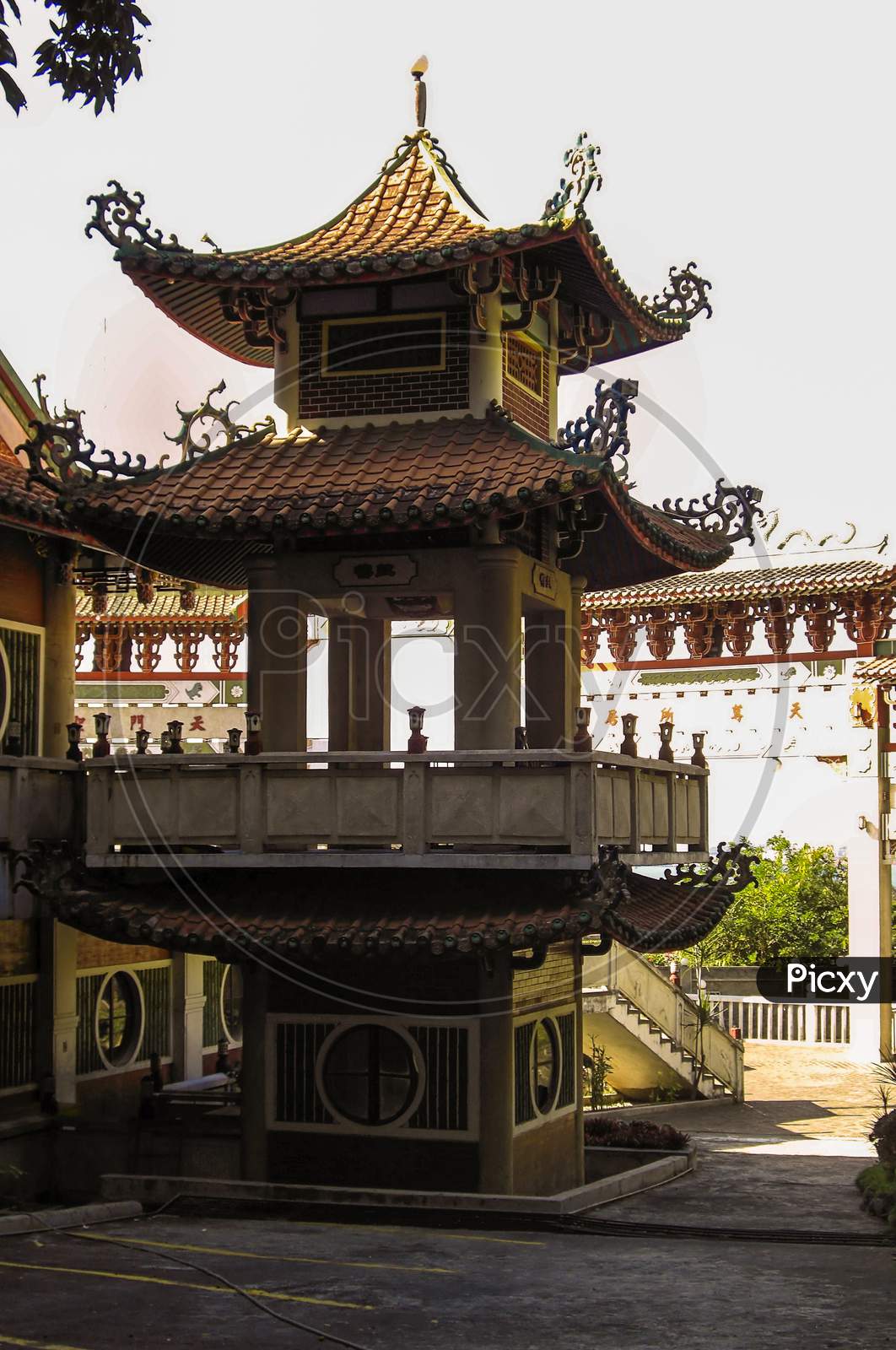 Image of Ma-Cho Temple In San Fernando On The Philippines January 3 ...
