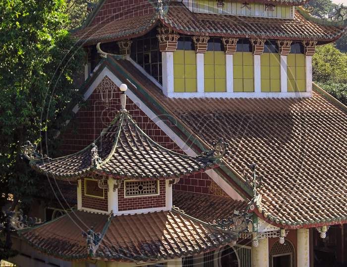 Image of Ma-Cho Temple In San Fernando On The Philippines January 3 ...