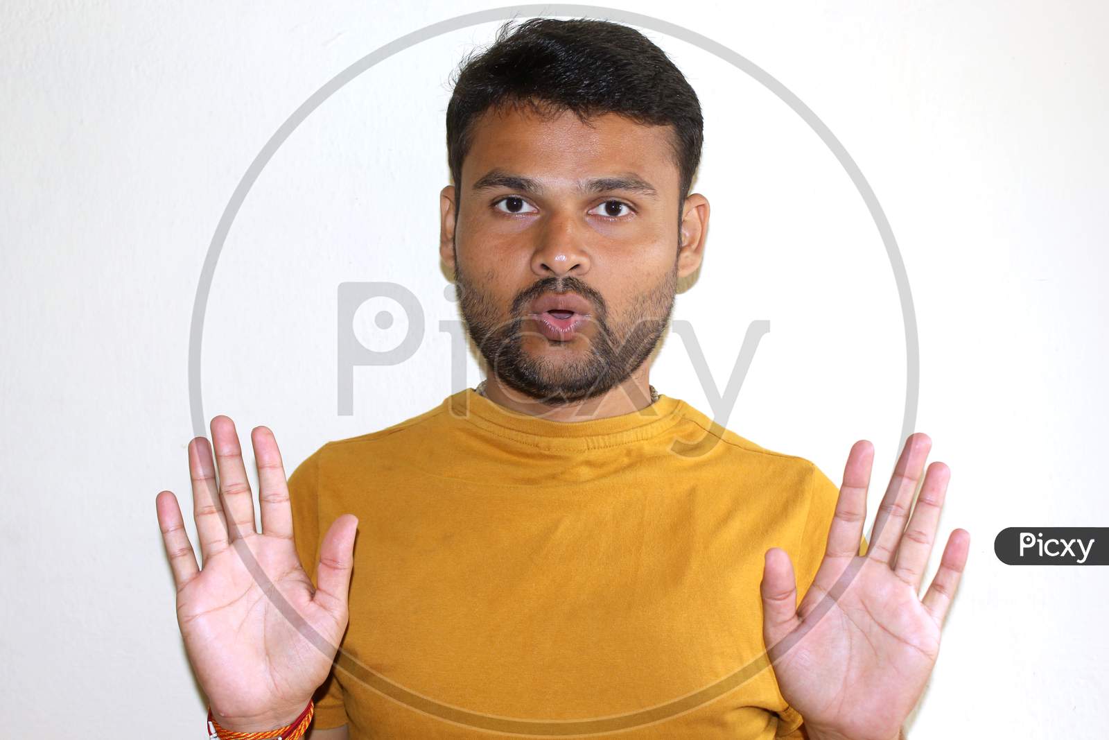 Image of Refusal Gesture Man-PI043602-Picxy