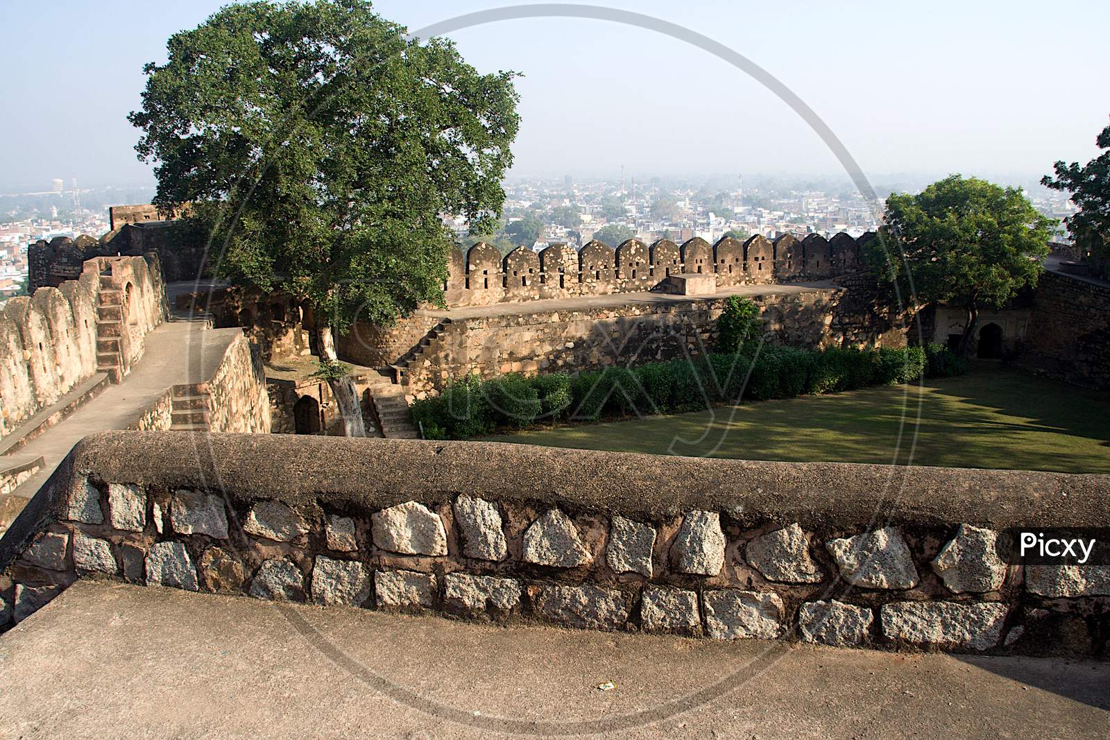 Image of Inside Fort Walls At Jhansi-EK494444-Picxy