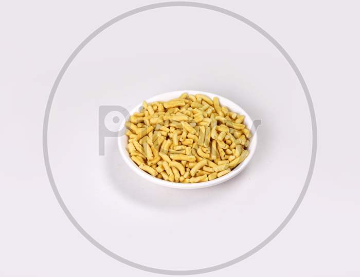 Image of Gathiya Indian Namkeen Bhavnagari Gathiya or Ganthiya. Besan ...