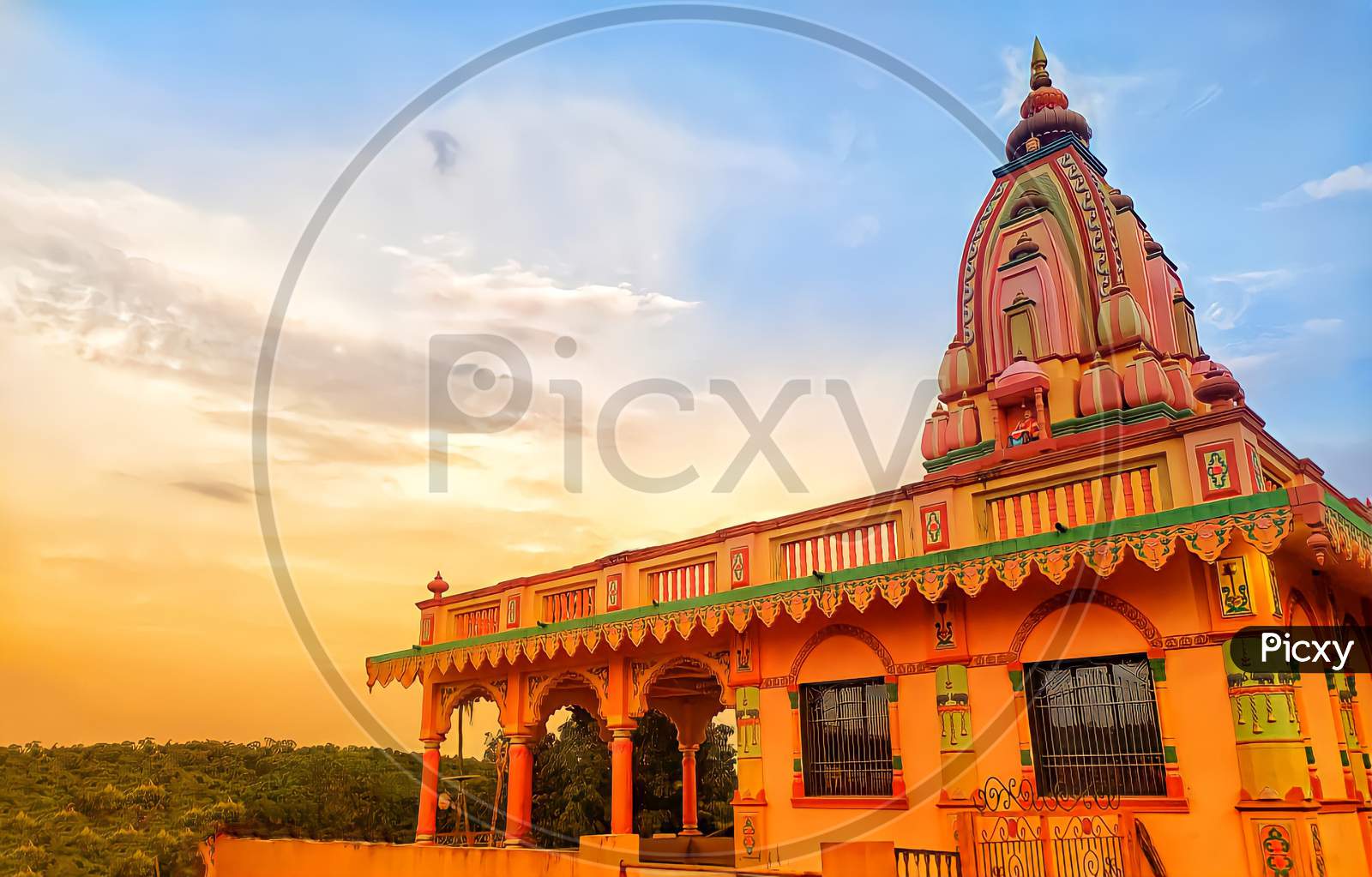 Image of Temple, Nature of Village-SJ794639-Picxy