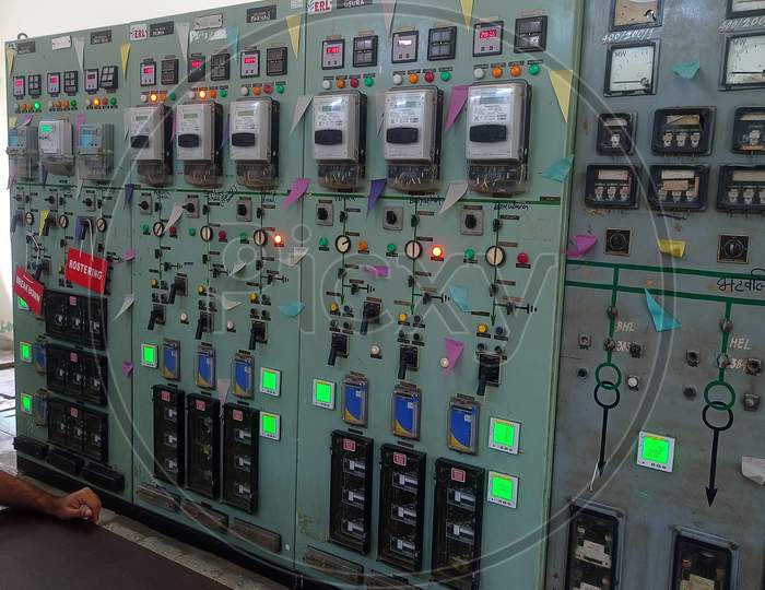 Image of 132/33 KV Transmission line control Panel-FO194950-Picxy