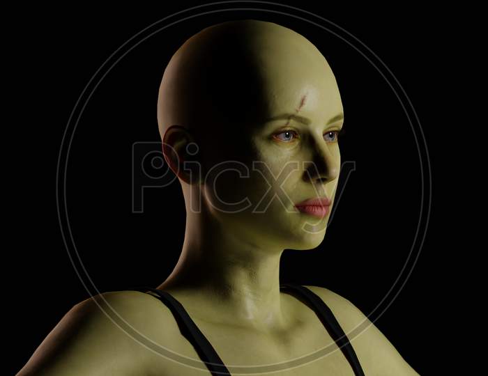 Image of cgi girl-DB864421-Picxy