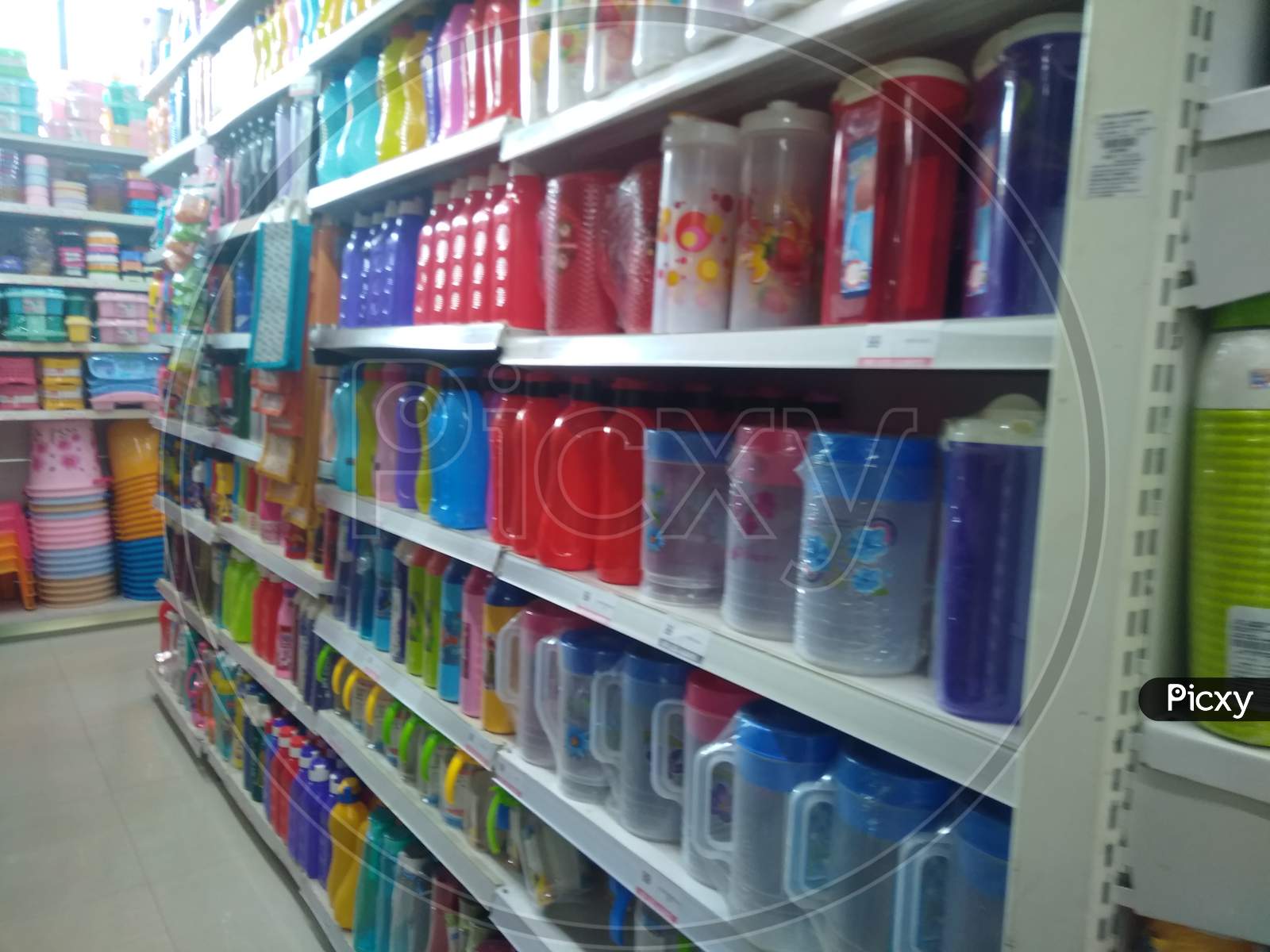 Image of Closeup Of Vishal Super Market Or Mall Interior Beautiful View ...
