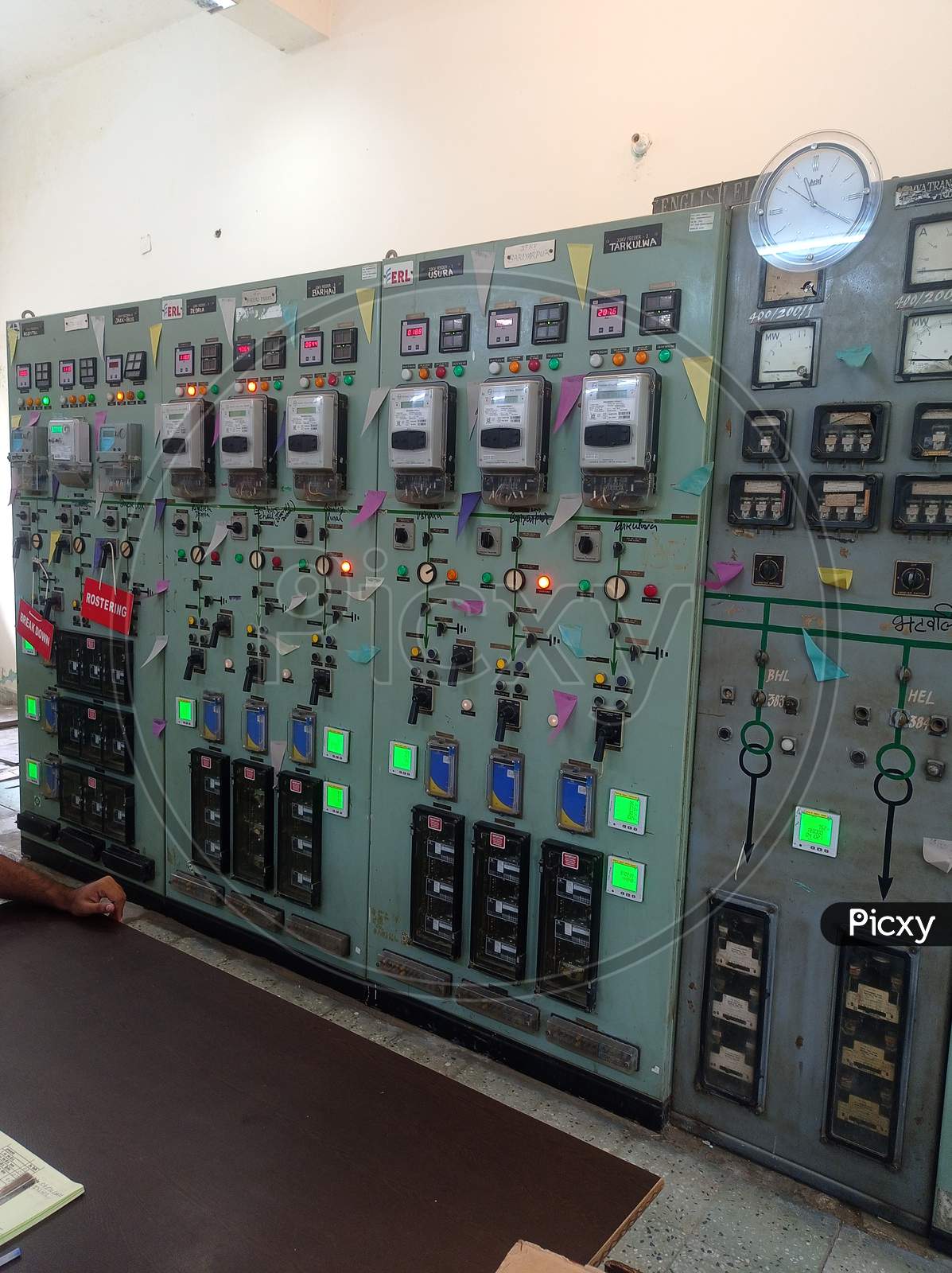 Image of 132/33 KV Transmission line control Panel-FO194950-Picxy