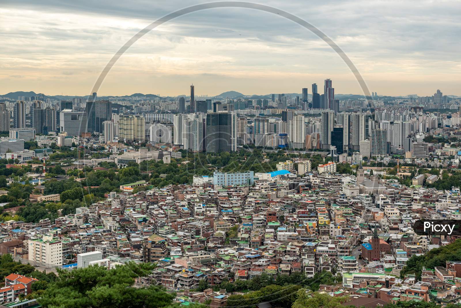 Downtown Seoul Korea