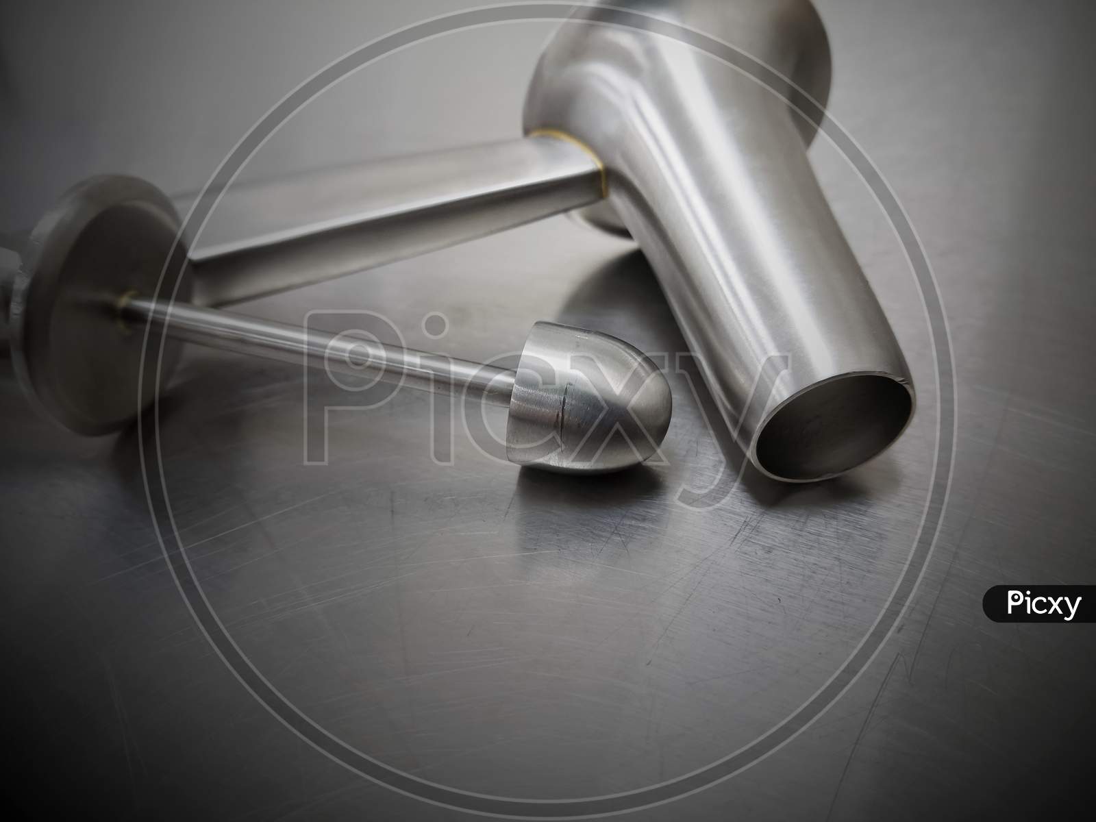 Image of Surgical Instruments Proctoscope. Using For Examine The ...