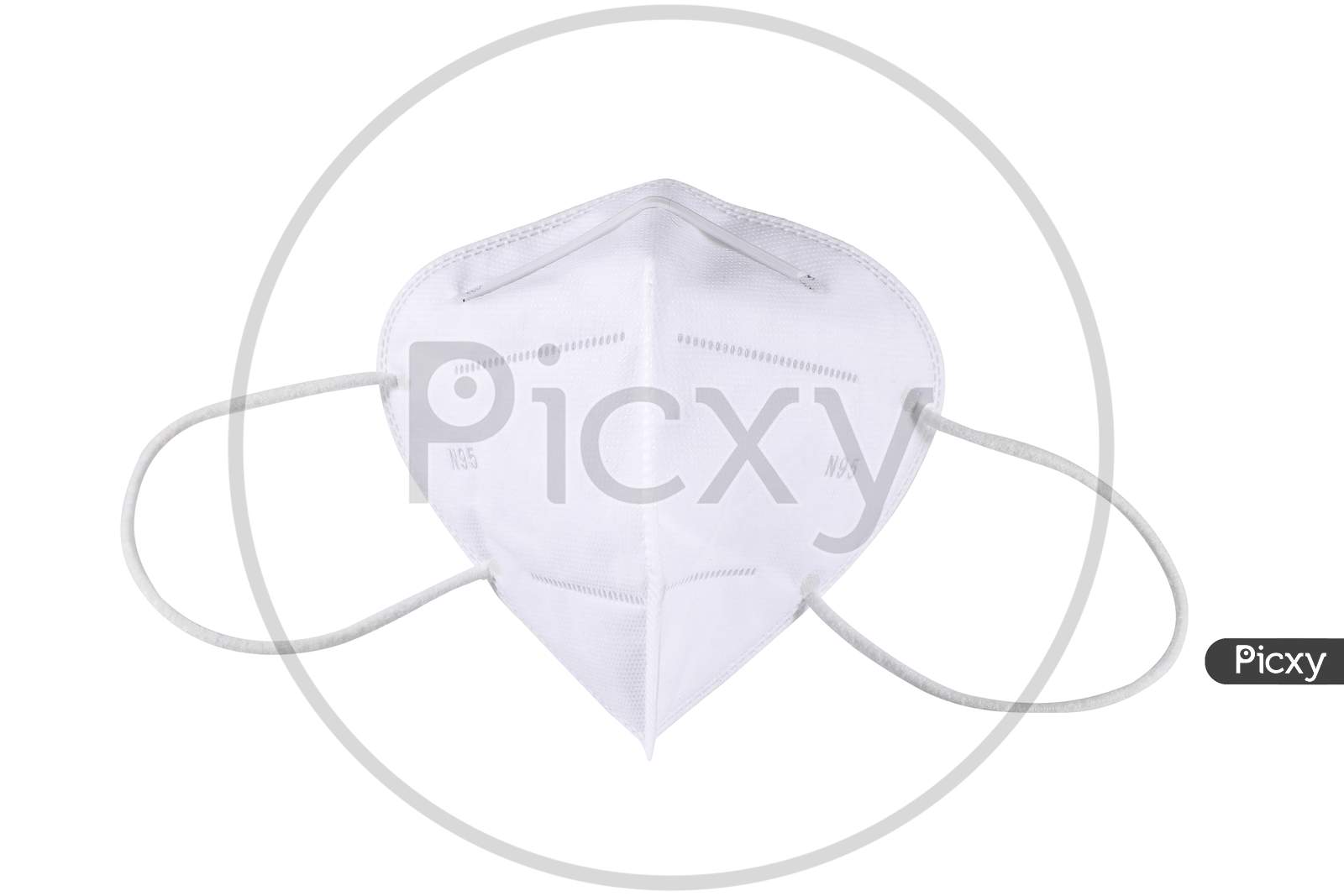 Image of KN95 or N95 mask for protection pm 2.5 and corona virus (COVIT ...