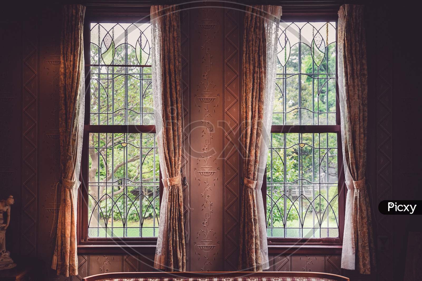 Image of Image Of Retro Window Of European-Style Building-NF257625-Picxy