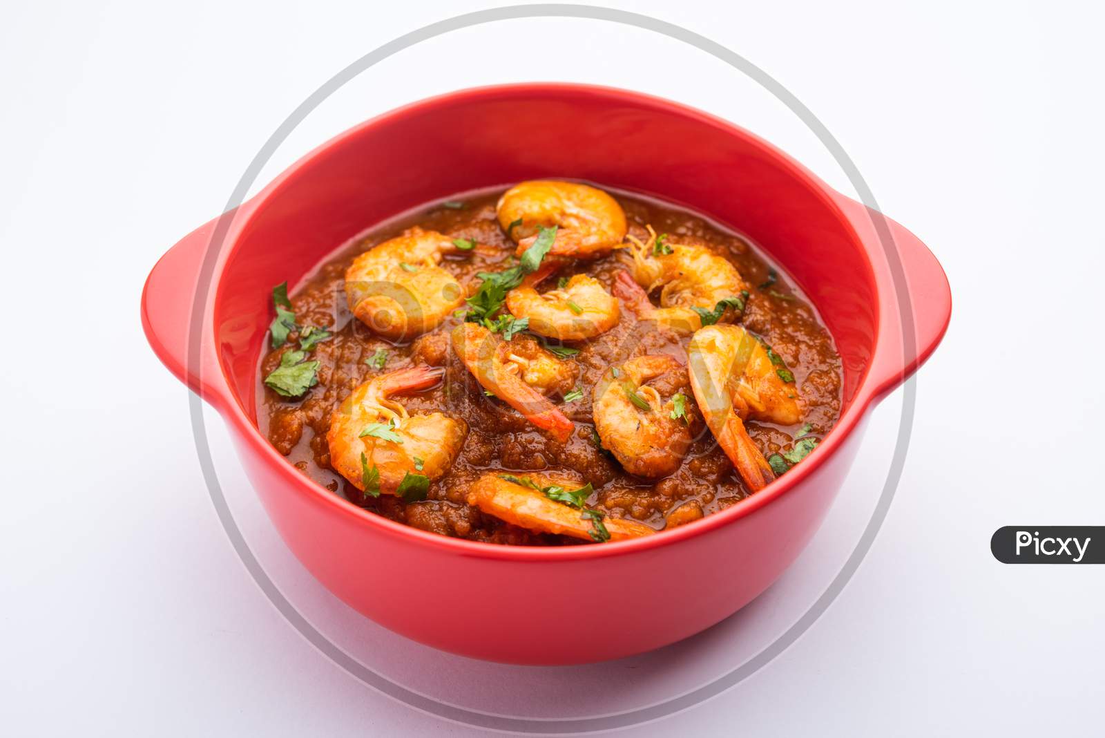 Image of Goan Prawns Or Shrimp Curry Or Zinga Masala Also Known As ...