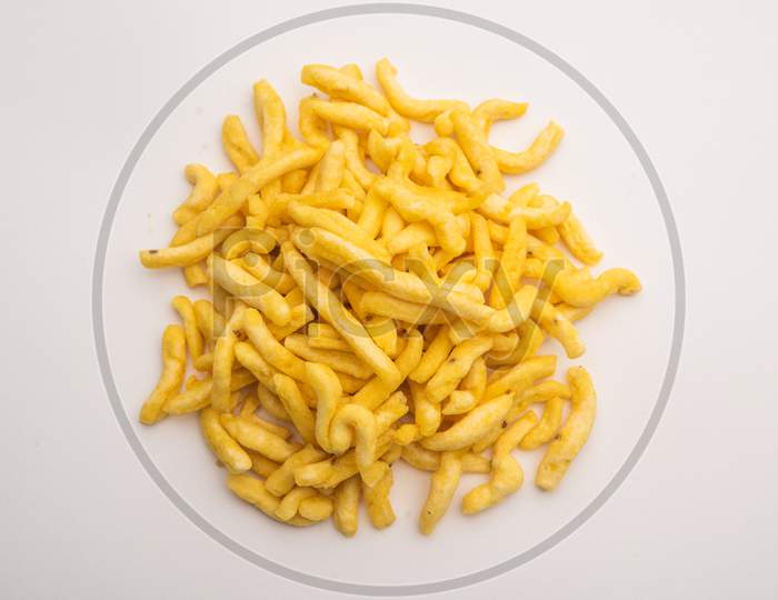 Image of Pepper Sev Mota Shev, South Indian Snacks Consisting Of Small ...