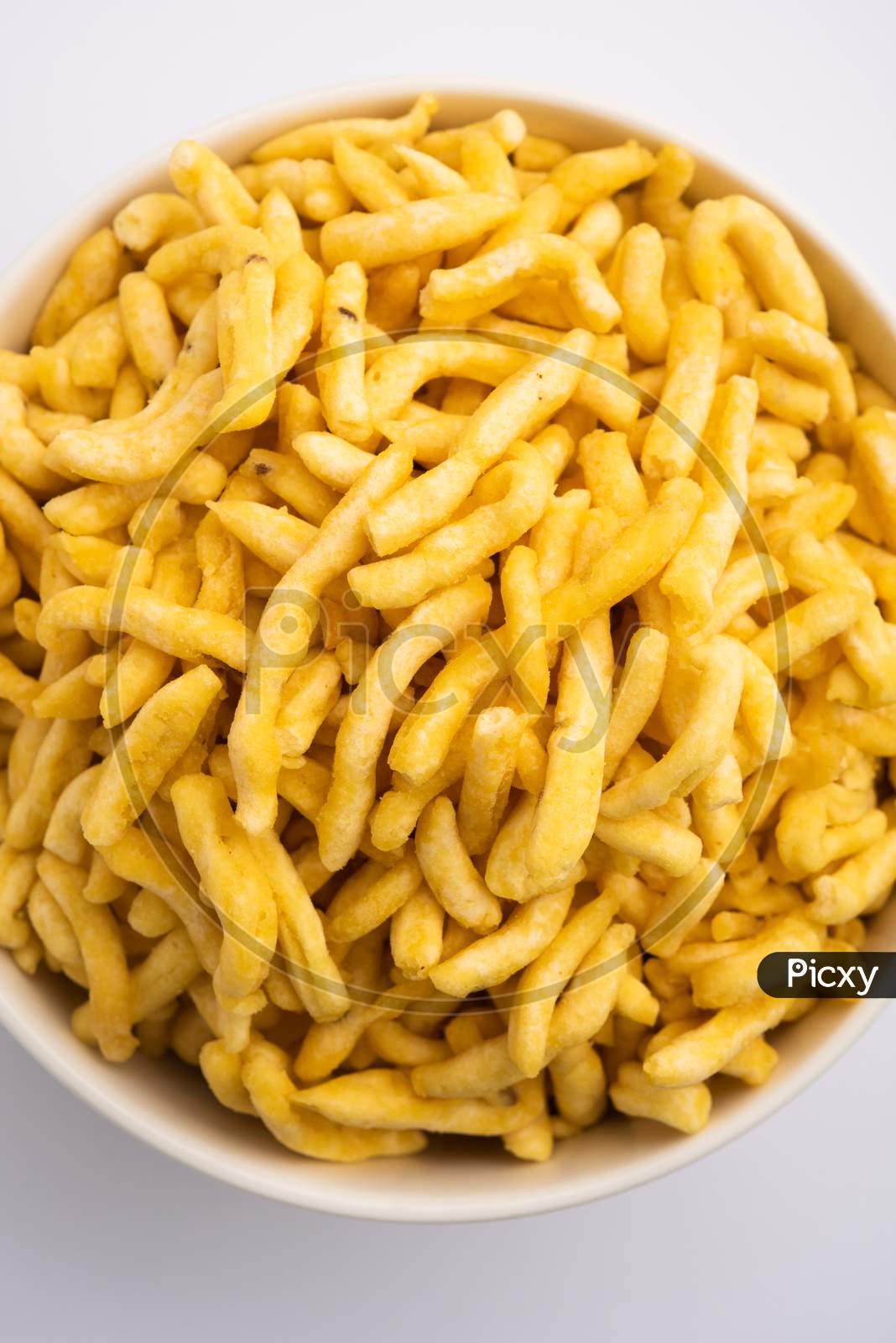 Image of Pepper Sev Mota Shev, South Indian Snacks Consisting Of Small ...