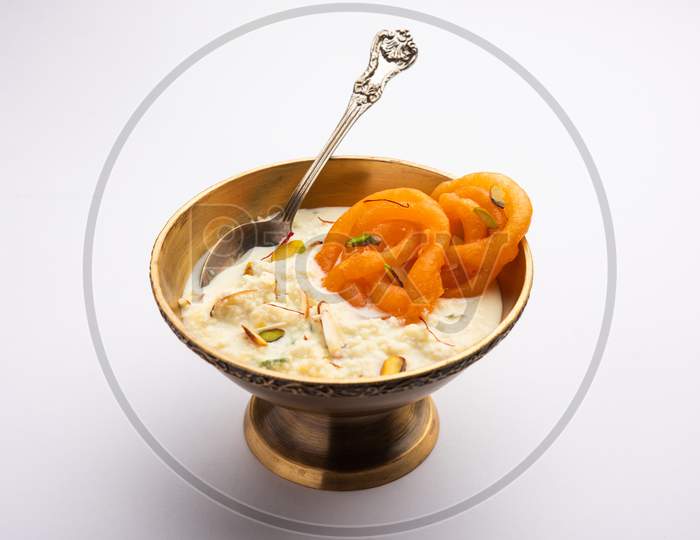 Jalebi With Rabri