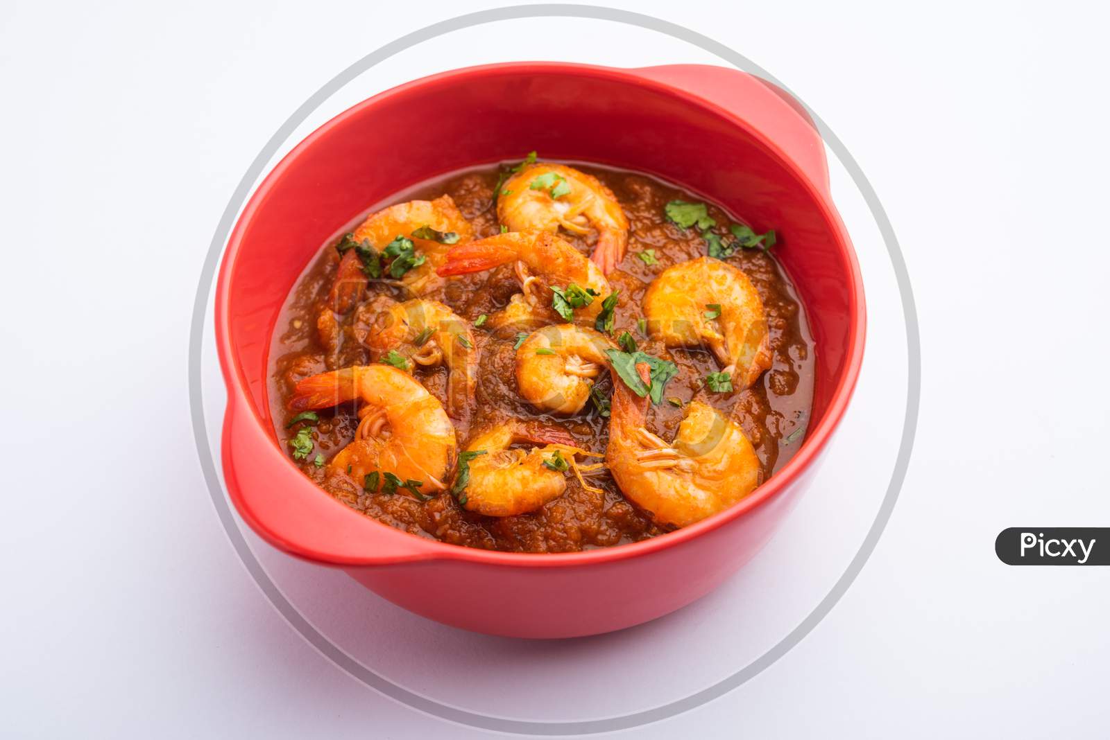 Image of Goan Prawns Or Shrimp Curry Or Zinga Masala Also Known As ...