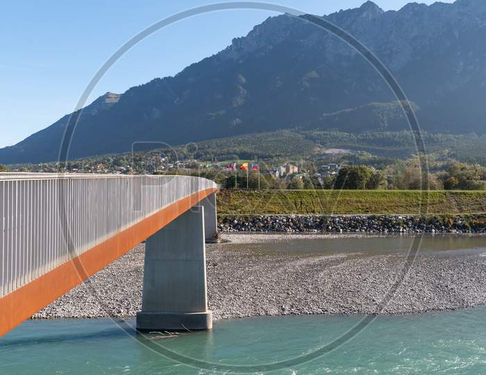 Image of Vaduz, Liechtenstein, October 11, 2021 Liechtenstein And ...