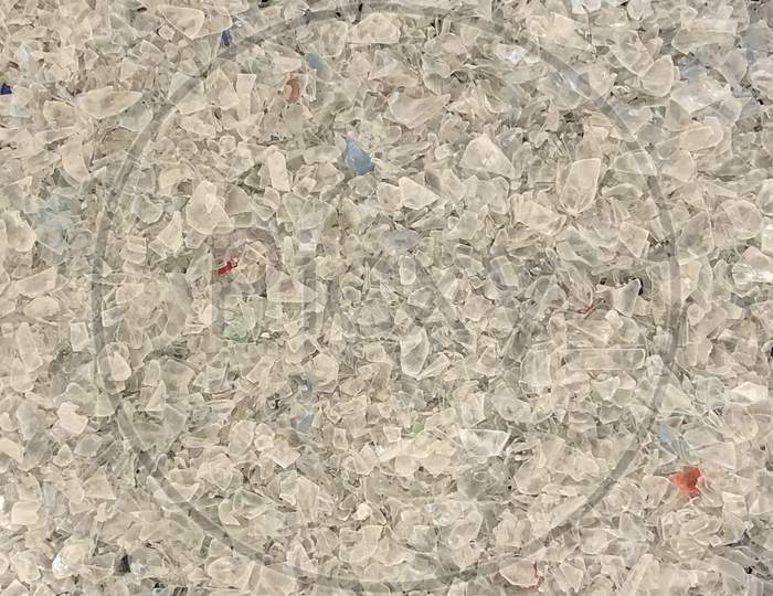 Image of Colorful Recycling Shredded Plastic Pieces Background Or ...