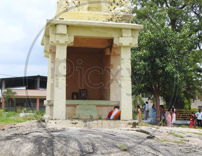 Image of Closeup Of Beautiful Bevoor Thimmappa Or Lord Venkateshwara ...