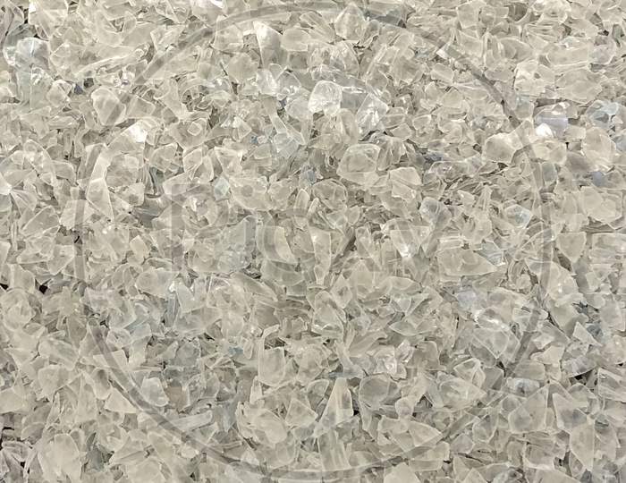 Image of Colorful Recycling Shredded Plastic Pieces Background Or ...