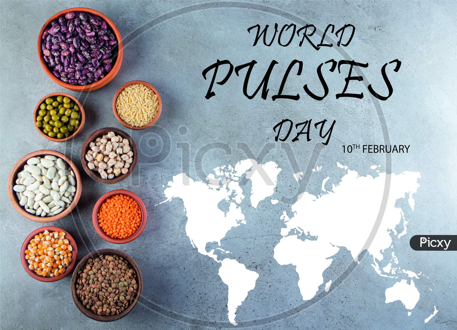 World pulses day banner design.