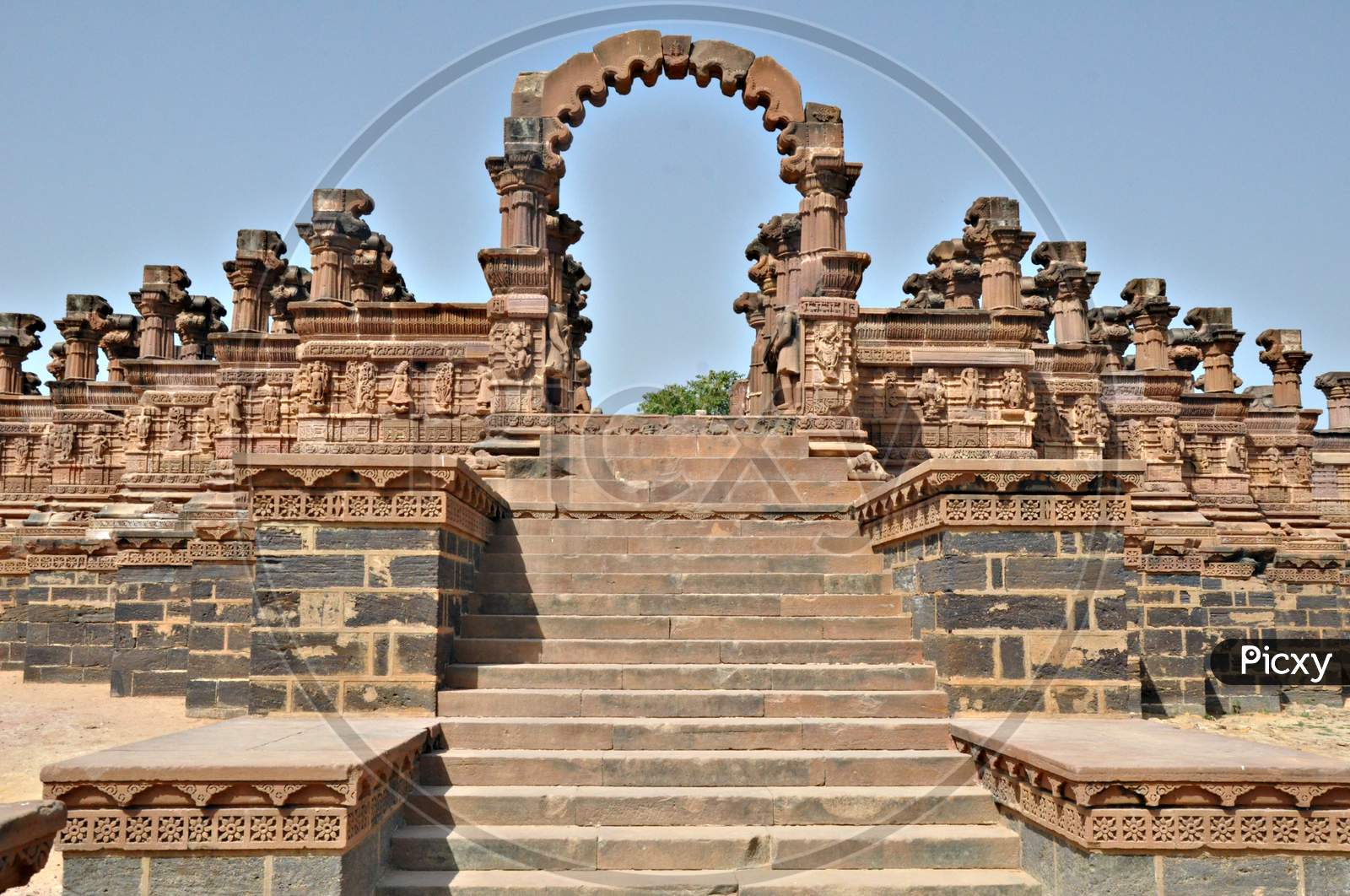 Image of Ancient Indian Architecture. historical place or structure of ...