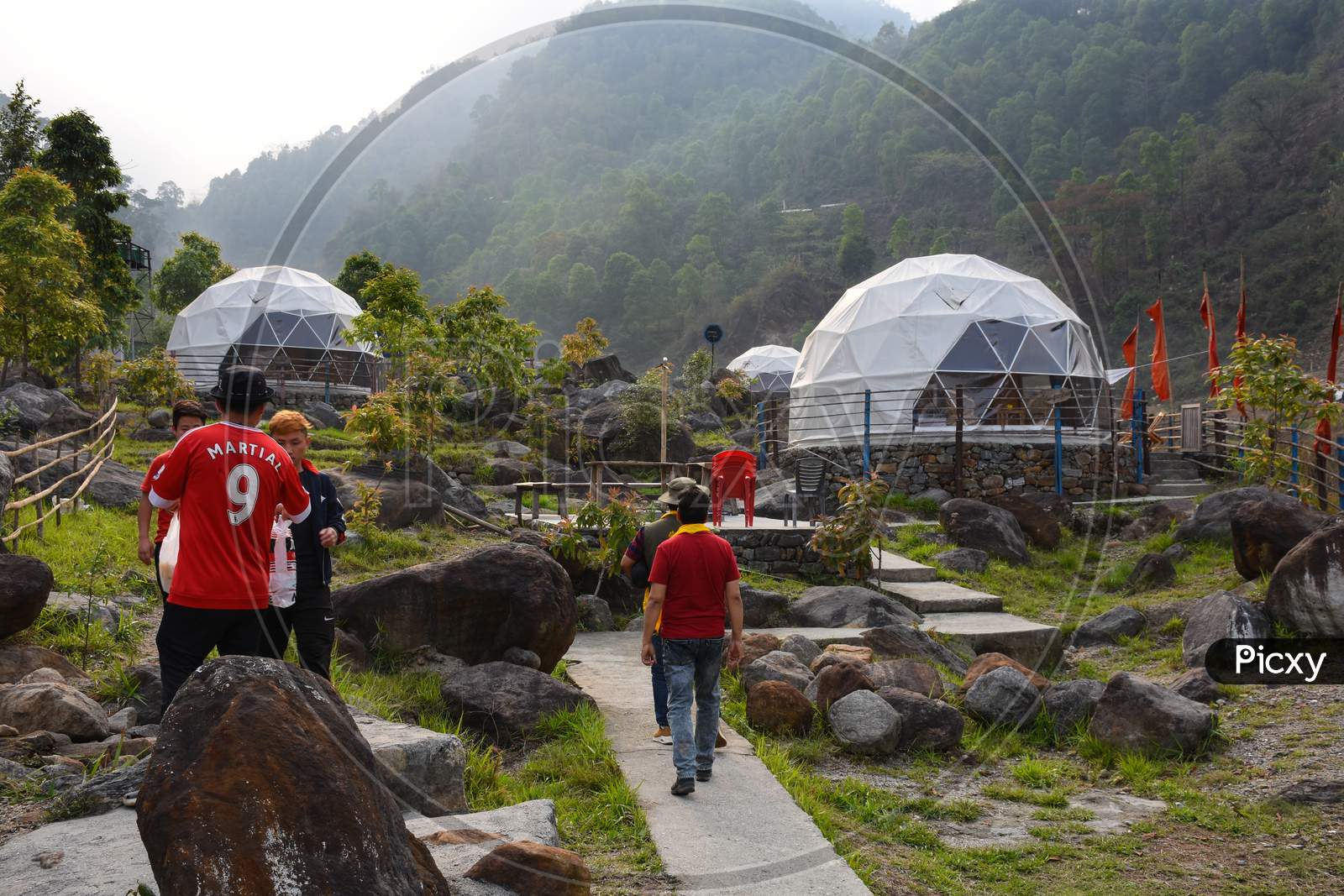 Image of Beautiful Igloo Tent House. A Home Stay With Comfort.-BY634016 ...