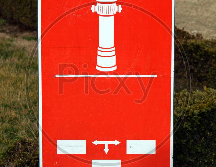 Image of Fire Hose And Hydrant Signs-DX910682-Picxy