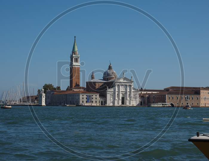 Image of Venice, Italy - Circa September 2016: San Giorgio Maggiore ...