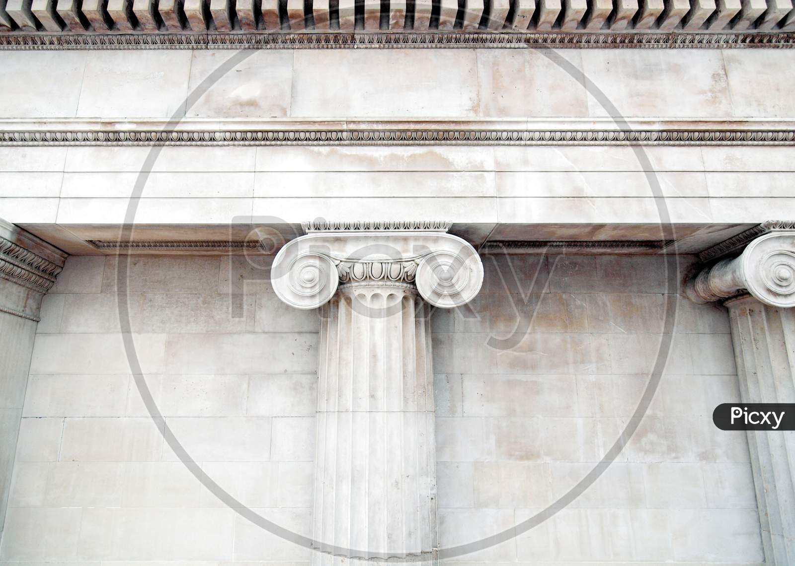 Image of Greek Ionic Capital-HX030006-Picxy