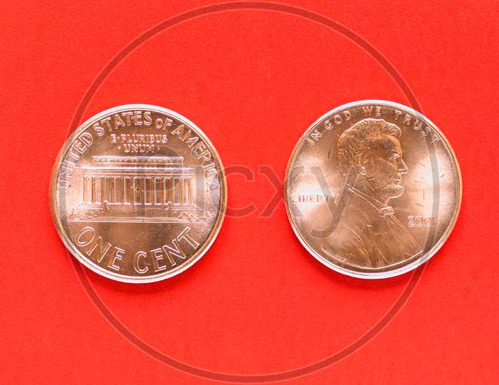 Dollar Coin Front And Back