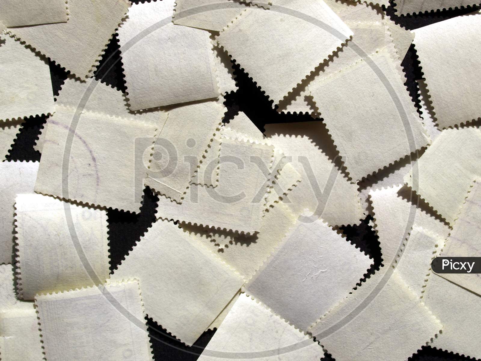 Image of Blank White Stamps-UJ955663-Picxy