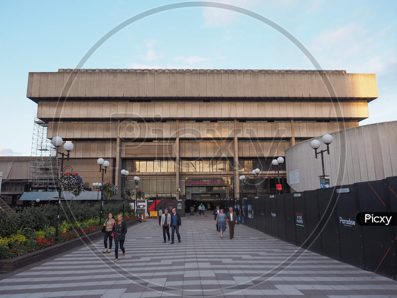 Image of Birmingham, Uk - September 24, 2015: Birmingham Central ...
