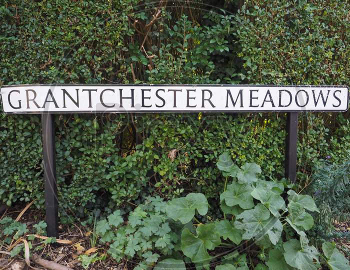 Image of Cambridge, Uk - Circa October 2018: Grantchester Meadows Made ...
