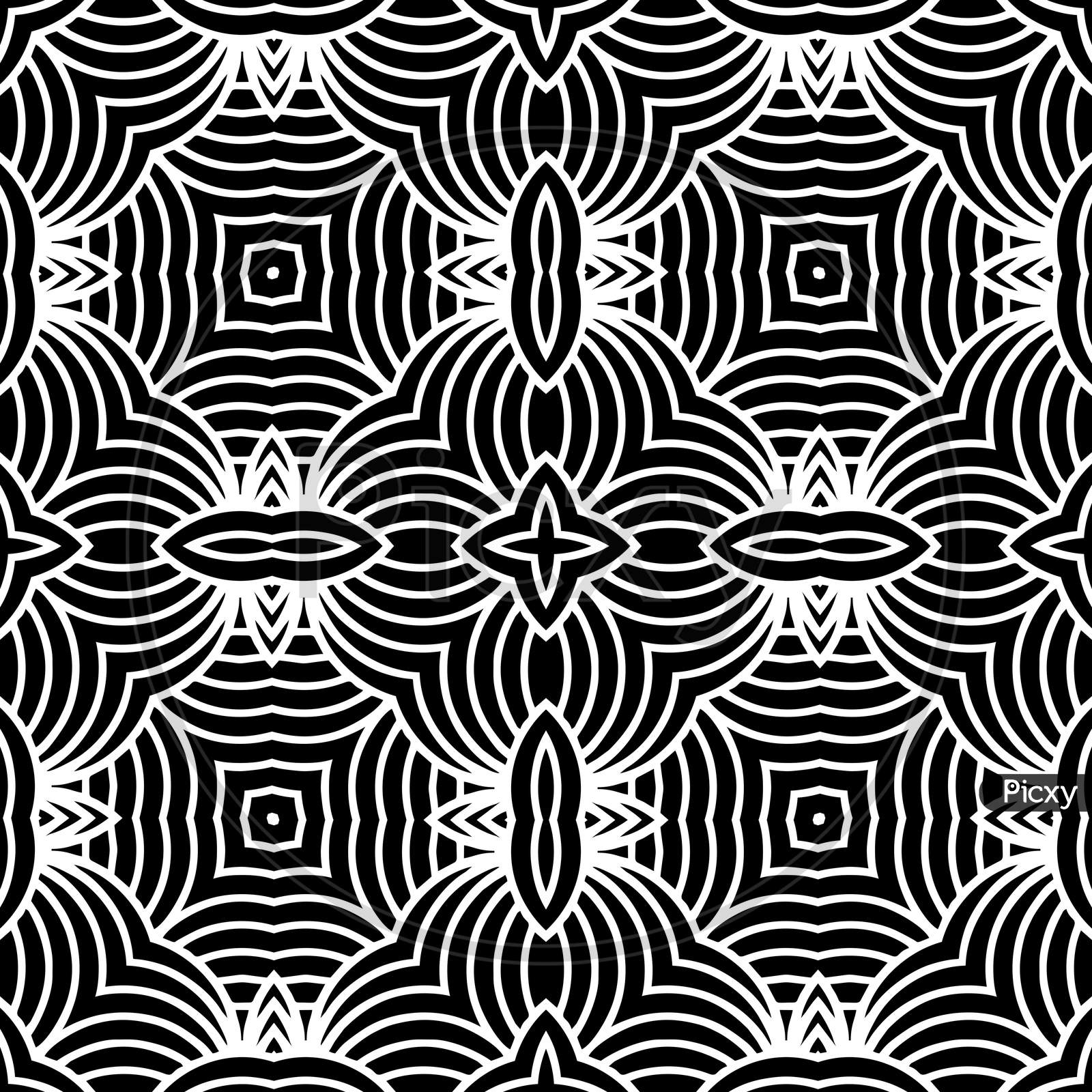 Image of Vector seamless abstract pattern. abstract background ...