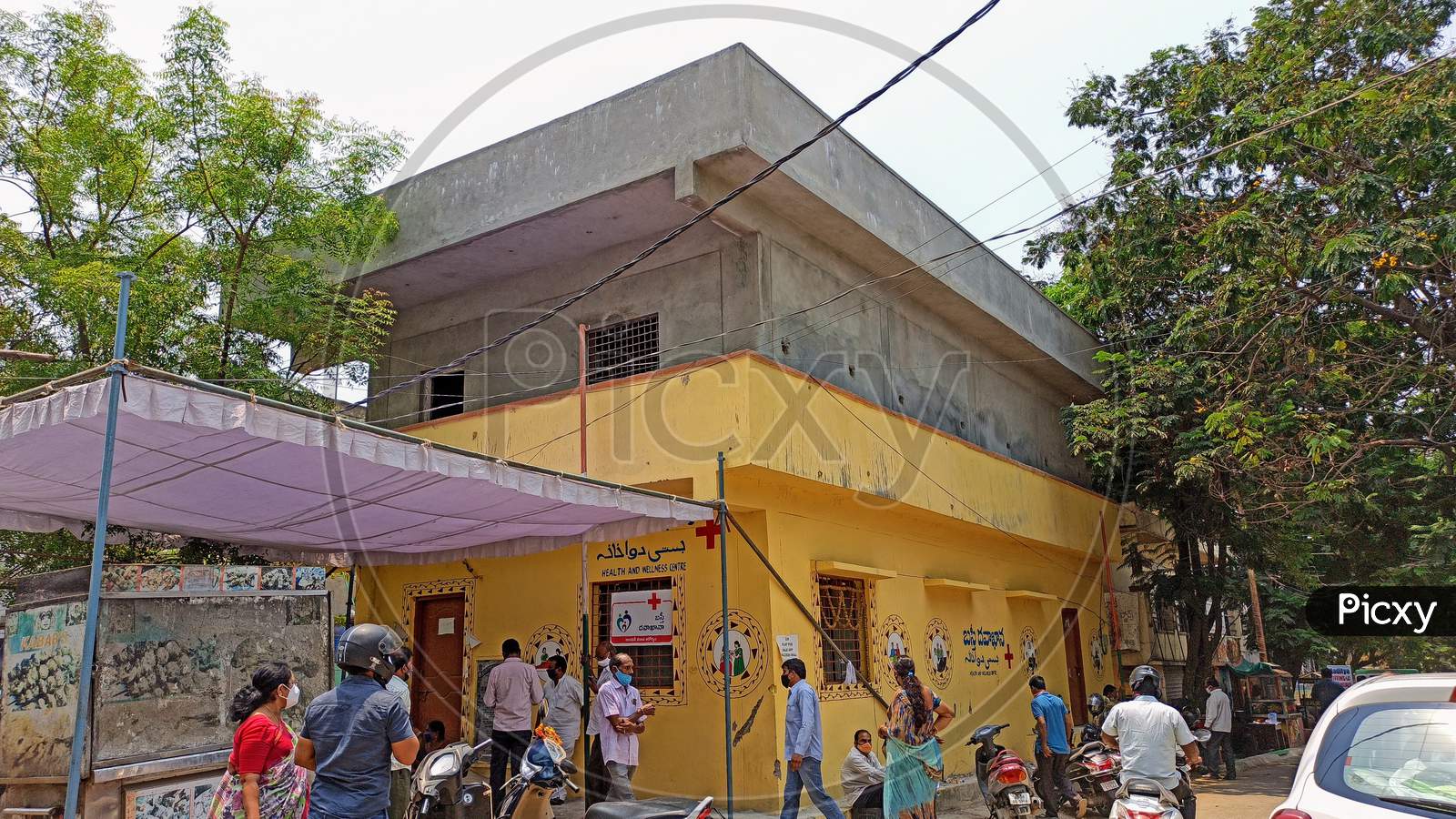 Image of Basthi Dawakhna KPHB colony Kukatpally Hyderabad Telangana ...