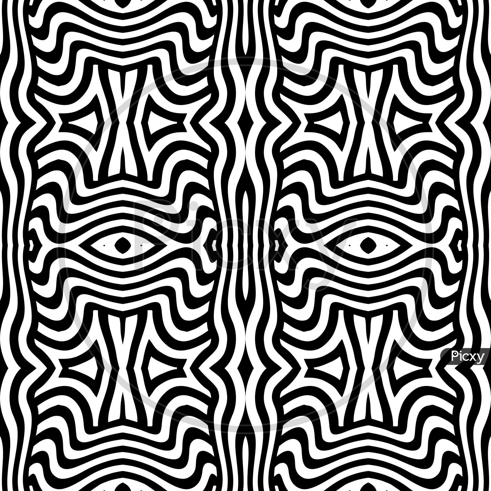 Image of Vector seamless abstract pattern. abstract background ...