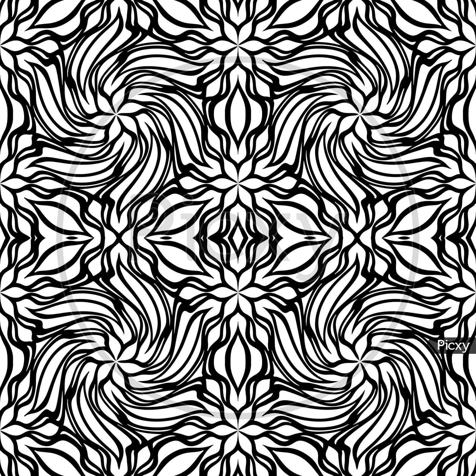 Image of Vector seamless abstract pattern. abstract background ...