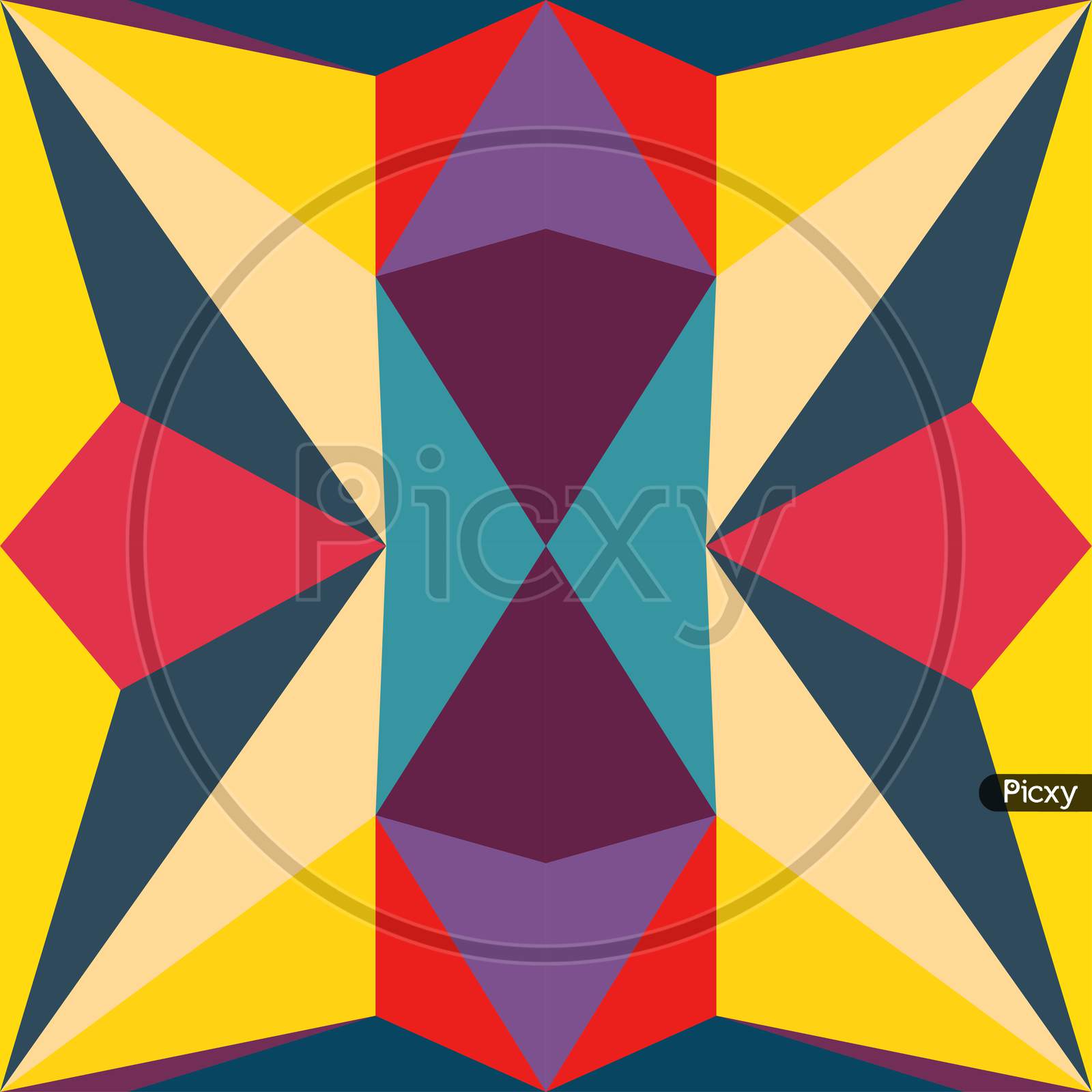 Image of Abstract Seamless Colourful Pattern Geometric Backgrounds ...